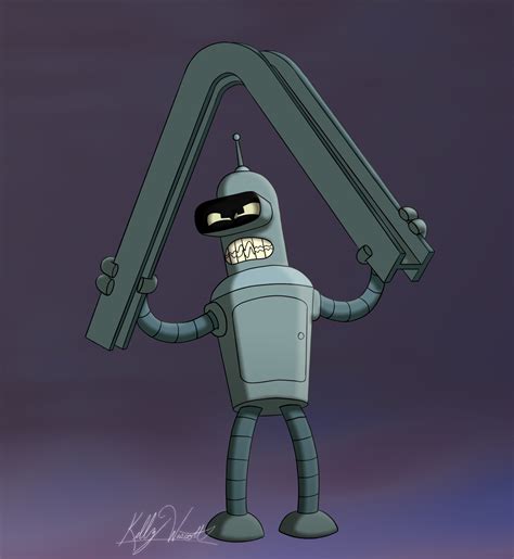Artstation Bender Fan Art