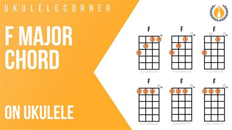 F Chord Ukulele