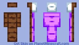 Hive Style Magenta Bed Skin Minecraft Skin