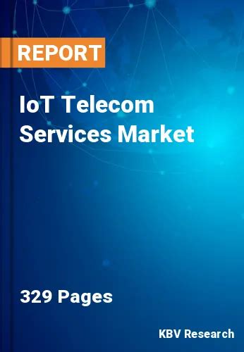 IoT Telecom Services Market Size Share Forecast By