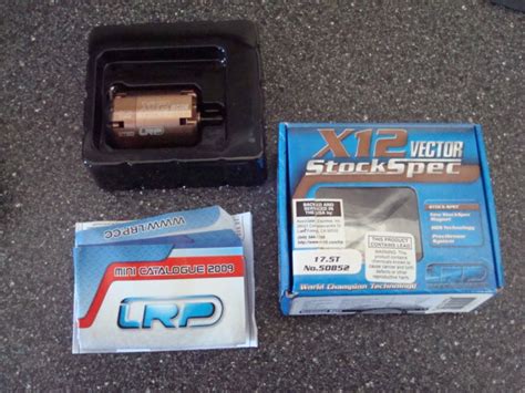 LRP X12 Vector Stock Spec Brushless 17 5 R C Tech Forums