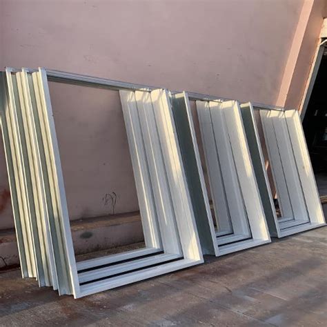 Modular Design Upvc Windows Durable High Strength Rust Free White Wood Material Ideal
