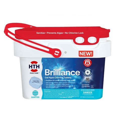 Hth™ Pool Care Brilliance Cal Hypo Chlorine Tablets Hth Pools