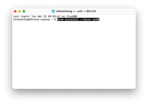 How To Uninstall Node Js On A Mac