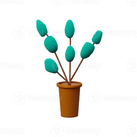 Seco Flores 3d Renderização ícone Ilustração 29761723 Png