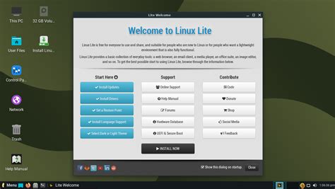 Linux Lite 5 8 Schraubt An Der Optik