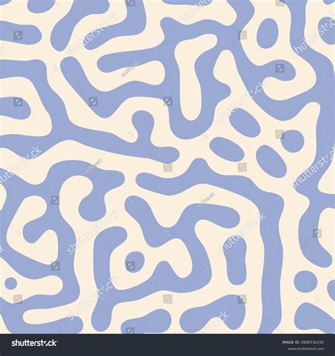 Wiggly Jiggly Squiggly Line Art Seamless Stock Vector Royalty Free