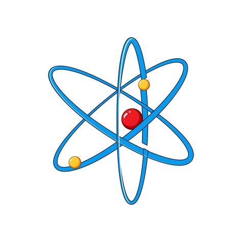 Molecular Atom Cartoon Vector Illustration 32521080 Vector Art At Vecteezy