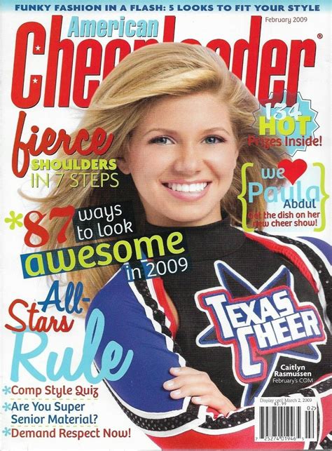 American Cheerleader February 2009 Magazine Back Issue Cheerlead