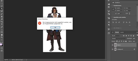 Photoshop Program Error While Trying To Use The Ob Adobe Product