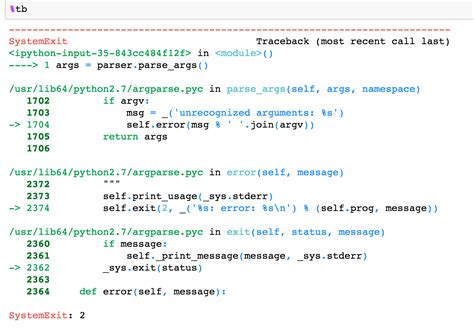 Python Argparse In Ipython Notebook Unrecognized Arguments F Stack Overflow