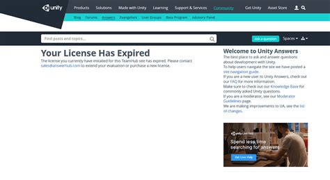 Unity License Expired Unity Engine Unity Discussions