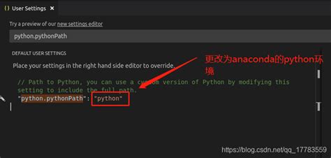 ubuntu系统配置vscode使用anaconda的python环境 ubuntu vscode anaconda csdn博客