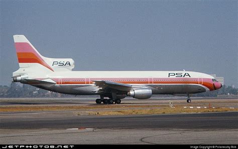 Psa Pacific Southwest Airlines Smiling L1011 Tristar For Wilson
