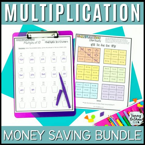 Multiplication Lesson Plan Units Bundle