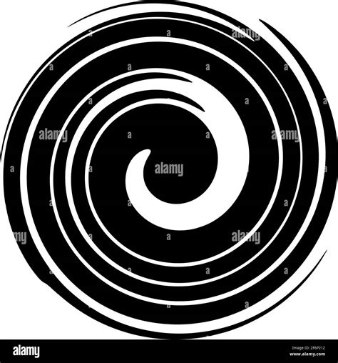 Spiral Twirl Whirl Design Element Volute Helix Kink Shape Shape With Rotation Gyration