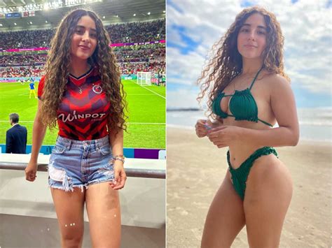 Sassi Zavala La Aficionada Guapa Mexicana Que Enamoró A Qatar