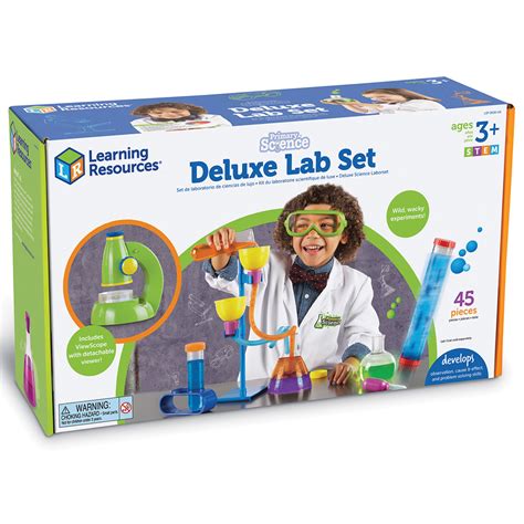 Learning Resources Primary Science Deluxe Lab Set Fun Learning