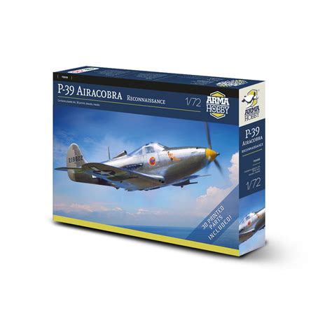 P 39 Airacobra Reconnaissance Model Do Sklejania Arma Hobby 70058