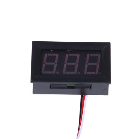 056 인치 Led 디지털 전압계 Dc 0v 300v 3 선 Dc 전압계 디지털 전압 측정기 전자 장비 측정 및 분석 장비