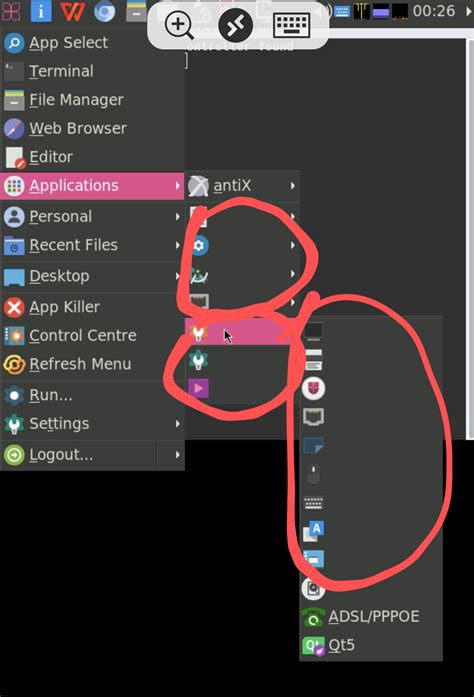 Some Application Names Do Not Display In The Desktop Menu When Using RDP To XRDP AntiX Forum