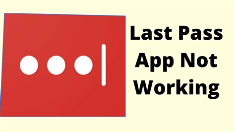 How To Fix Lastpass Not Working Problem Android And Ios Not Open Problem Solved Alltechapple