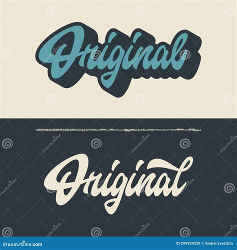 Retro Script Font Stock Illustration Illustration Of Typography