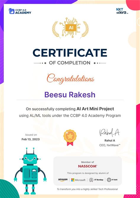 Beesu Rakesh On Linkedin Ccbp Nxtwave Ai Project