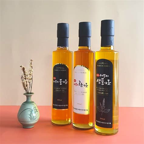 [참들 어무이참기름] 어무이 참기름 들기름 생들기름 300 선물세트 참기름 들기름 사이소