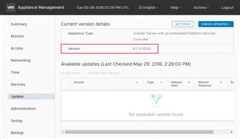 Vmware Vcsa 67a Released Upgrade Vcsa 67 To Vcsa 67a