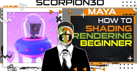 Artstation Maya Lighting And Rendering Tutorial Shading And Lighting Robot