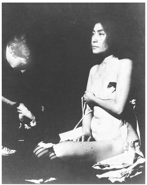 Figure 9 From Performing The Other Yoko Onos Cut Piece