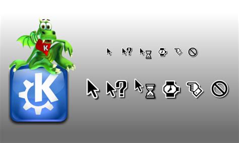 I Made A Remastered Cursor Set Of The Kde Classic Theme Rkde