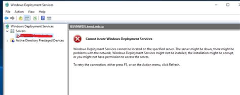 Wds Server Not Working After In Place Upgrade From Windows 2012 To Windows 2019