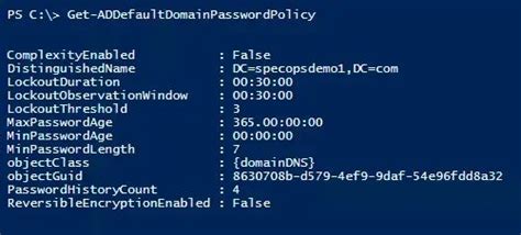 使用powershell管理和修改windows域密码策略 腾讯云开发者社区 腾讯云
