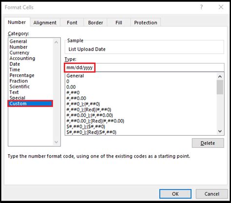 Administrator Error Invalid Date When Uploading A List