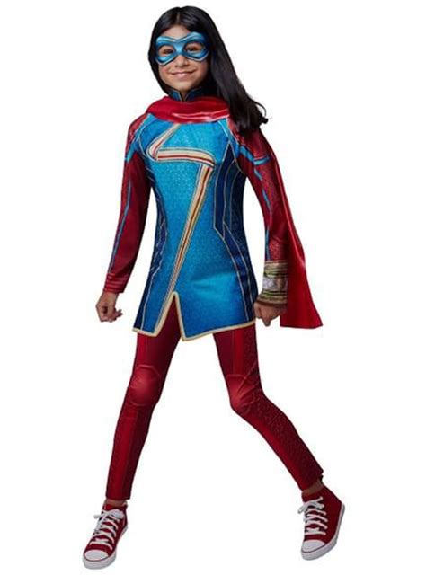 Ms Marvel Costume For Girls Funidelia