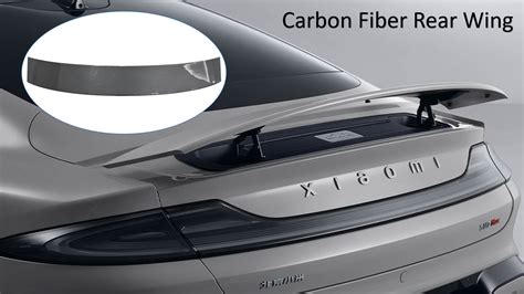 Custom Xiaomi Su Carbon Fiber Parts Supreem Carbon