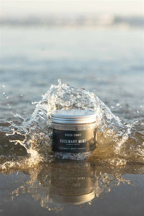 Rosco X Emmit Rosemary Mint Bubble Salts 250 Grams A Little Art Boutique