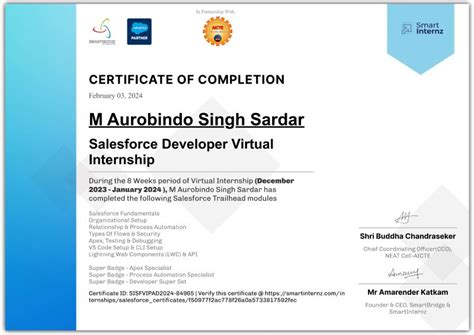 Trailhead Careerdevelopment Salesforcedeveloper Trailblazer Skillsdevelopment Smartinternz