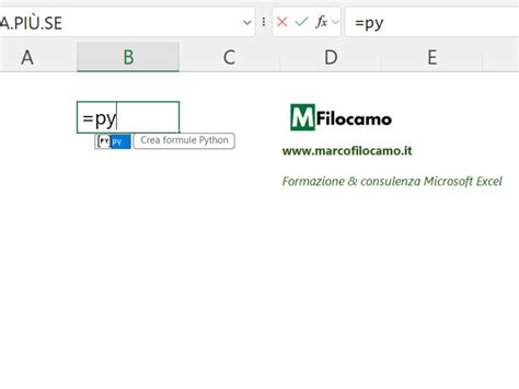 Scopri Come Utilizzare Python In Excel