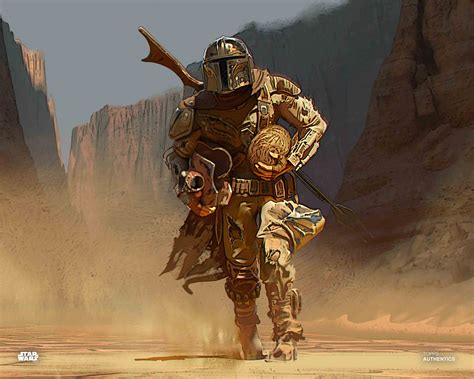 Star Wars Concept Art Mandalorian