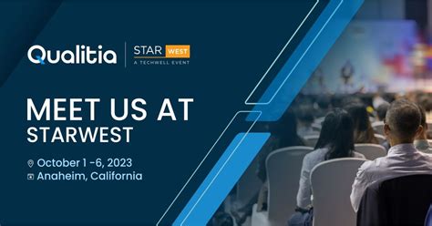 Qualitia Software On Linkedin Qualitia Starwest Testautomation Softwarequalityassurance