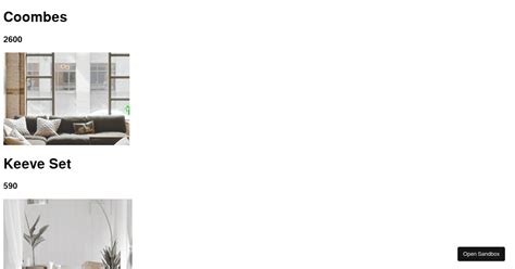 React Codesandbox React Codesandbox