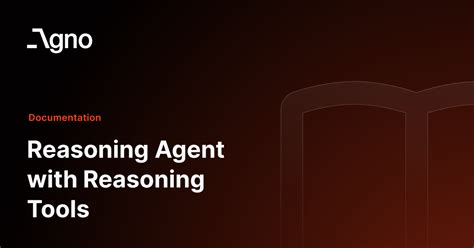 reasoning agent with reasoning tools agno
