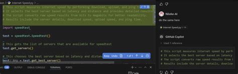 I Love Github Copilot In Vscode I Dont Use It To Write The Code But I Let The Ai Scan My Code