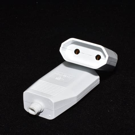 10pcs European 2 Pin Diy Rewirable Socket Eu 2 P Grandado