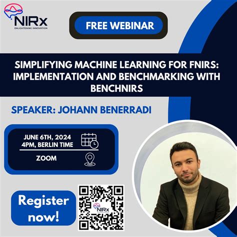 Webinar On Machine Learning For Fnirs Data Nirx Medical Technologies