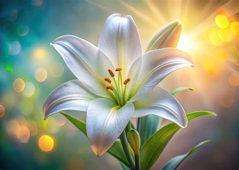 Unveiling The Spiritual Essence Of An Easter Lily A Captivating Macro