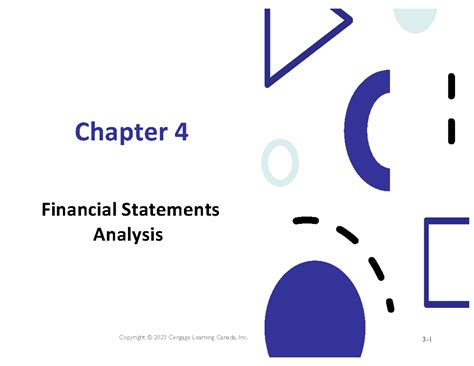 Fmgt 3560 Week 4 Financial Statement Analysis Chapter 4 Financial